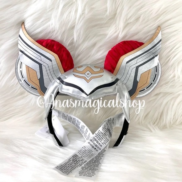 Disney | Accessories | Disney Marvel Mighty Thor Mickey Ears Headband ...